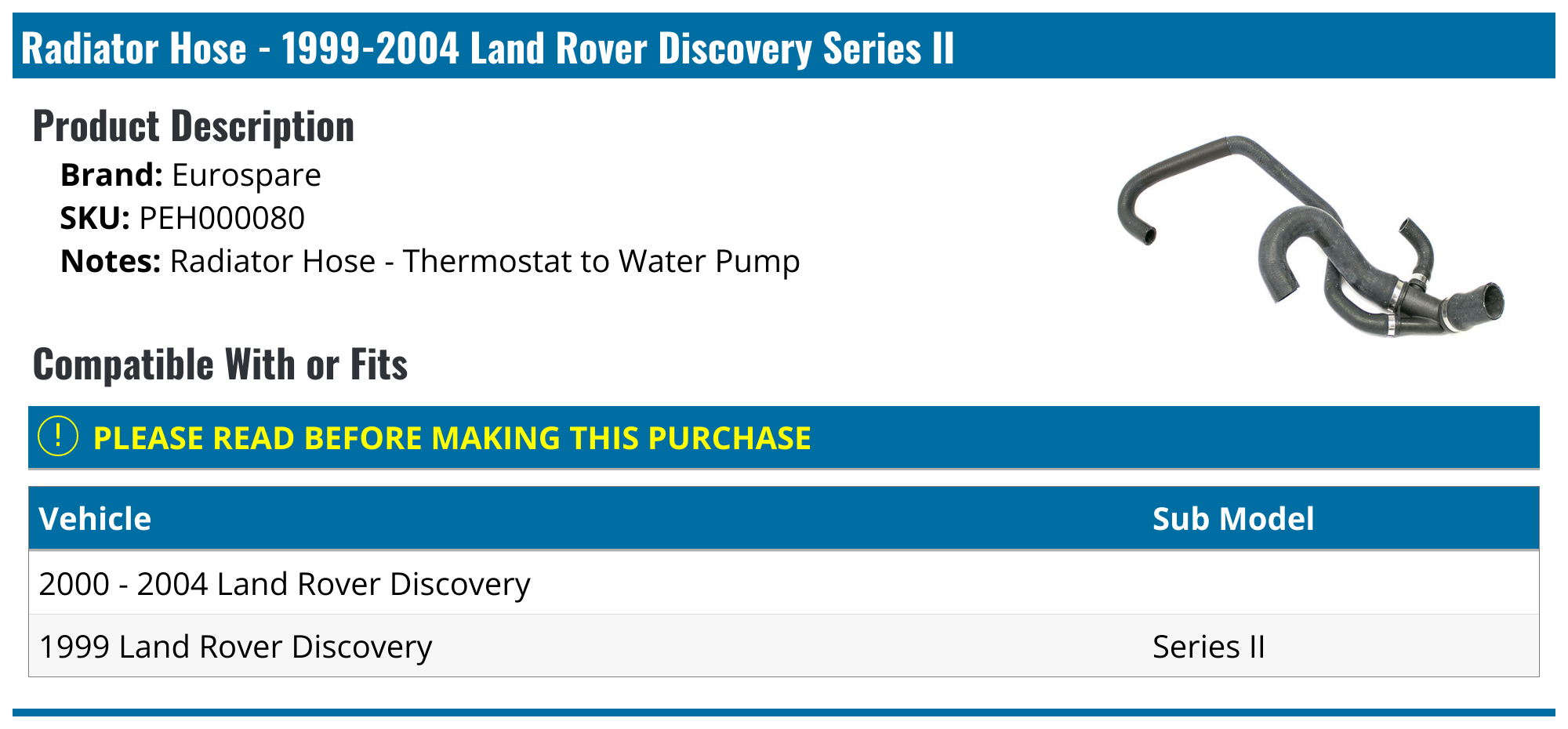 Land Rover Discovery Parts - PartsGeek.com