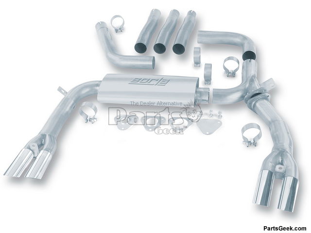 87 1987 Chevrolet Camaro Muffler - Exhaust - Borla, Dynomax, Flowmaster ...