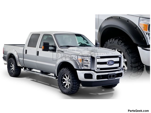 Ford F250 Super Duty Fender Flares - Truck Fender Flare - Bushwacker ...