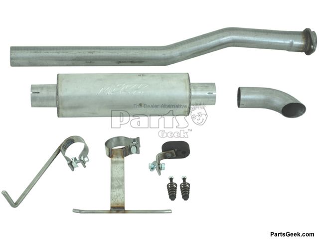 02 2002 Ford Ranger Muffler - Exhaust - AP Exhaust, Dynomax, Flowmaster ...
