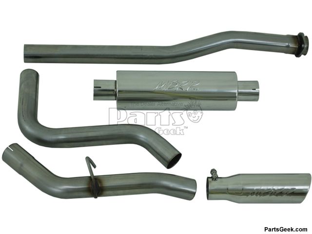 02 2002 Ford Ranger Muffler - Exhaust - AP Exhaust, Dynomax, Flowmaster ...