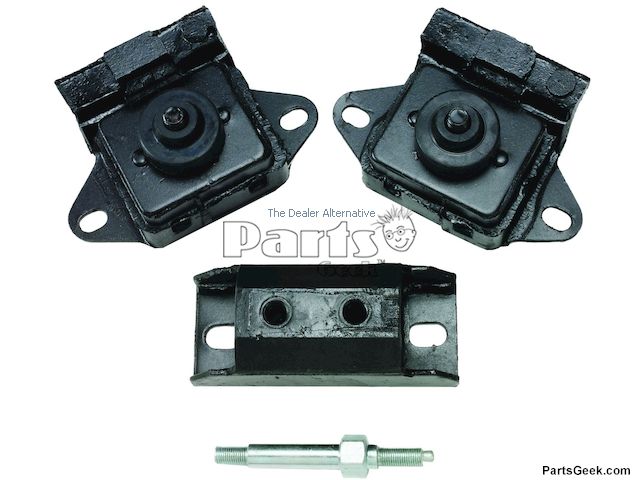 Jeep CJ5 Engine Mount - Motor Mounts - Crown Automotive Trans Dapt ...