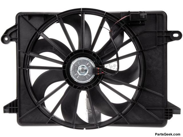 Chrysler 300 Radiator Fan - Cooling System - Replacement Dorman Action ...