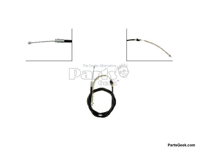 Dodge D350 Parking Brake Cable - Braking Cables - Dorman Raybestos DIY ...