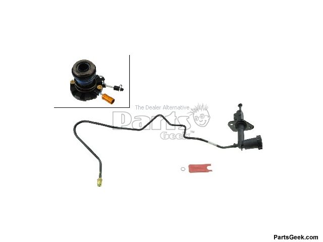 95 1995 Ford F150 Clutch Master Cylinder - Clutch - CARQUEST, Centric ...