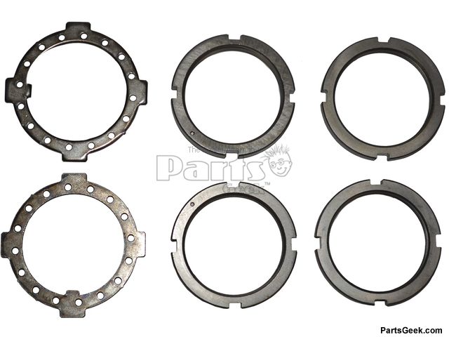 97 1997 Ford F-250 HD Locking Hub Spindle Nut - Driveshaft & Axle ...