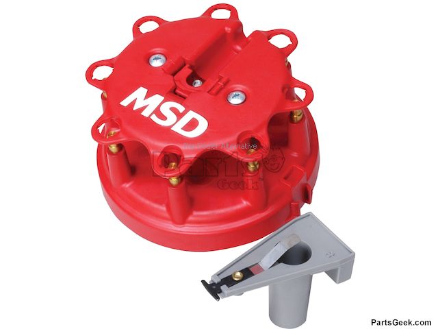 MSD Ford Duraspark Distributor Cap and Rotor Kit - F250, F150, F350 ...