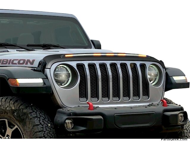 Jeep Gladiator Bug Shield - Bug Deflectors - Bushwacker Auto Ventshade ...