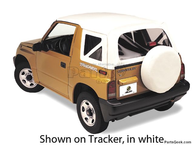 99 1999 Chevrolet Tracker Soft Top - Body Mechanical & Trim - Bestop ...
