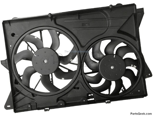 Ford Flex Radiator Fan - Cooling System - Replacement Action Crash ...