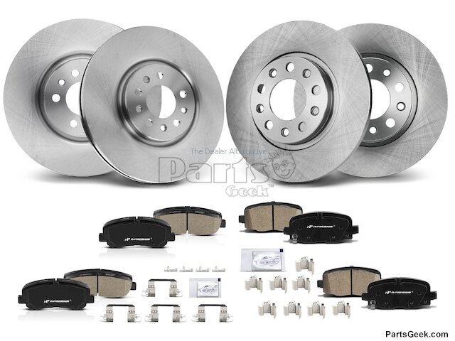 15 2015 Chrysler 200 Brake Rotor - Brake - AC Delco, API, Autopart ...