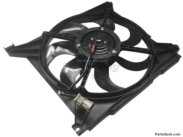 Hyundai Santa Fe Radiator Fan - Cooling System - Replacement Action ...