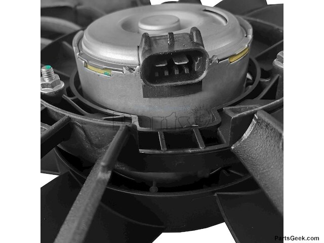 07 2007 Jeep Grand Cherokee Radiator Fan Assembly - Cooling System ...