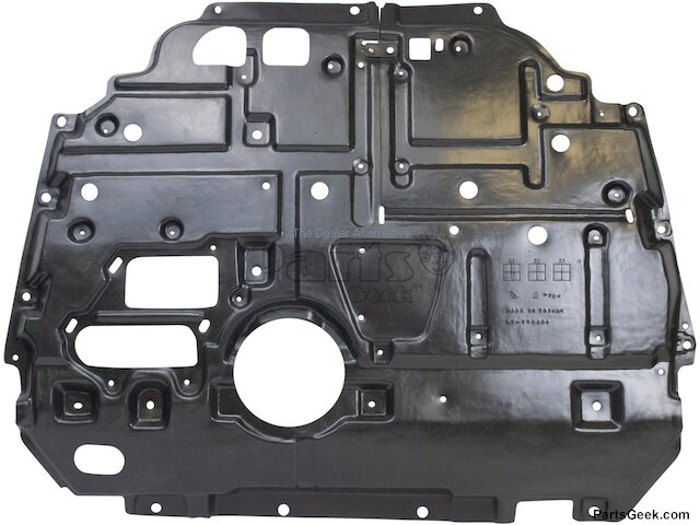 10 2010 Toyota Prius Lower Engine Cover - Body Mechanical & Trim ...