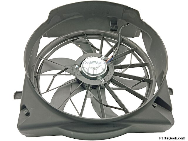 05 2005 Jeep Liberty Radiator Fan Assembly - Cooling System - APDI, API ...