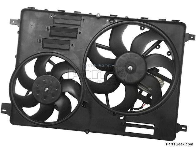 13 2013 Land Rover Range Rover Evoque Radiator Fan Assembly - Cooling ...