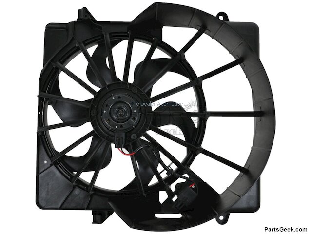 Jeep Liberty Radiator Fan - Cooling System - Replacement Action Crash ...