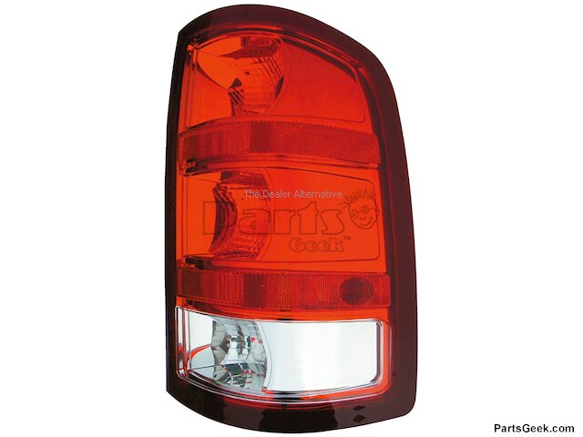 11 2011 GMC Sierra 1500 Tail Light Assembly - Body Electrical - Action ...