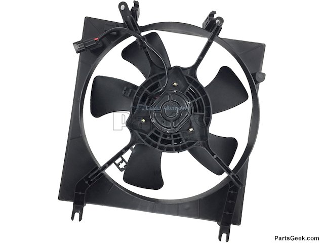98 1998 Mitsubishi Mirage Radiator Fan Assembly - Cooling System - AC ...