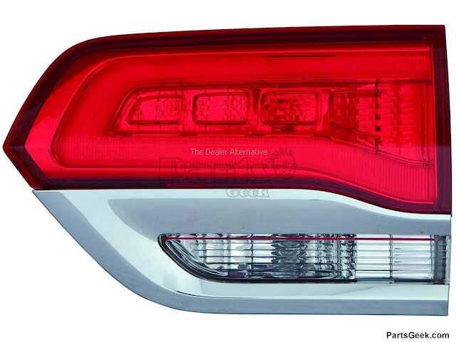 17 2017 Jeep Grand Cherokee Tail Light Assembly - Body Electrical ...