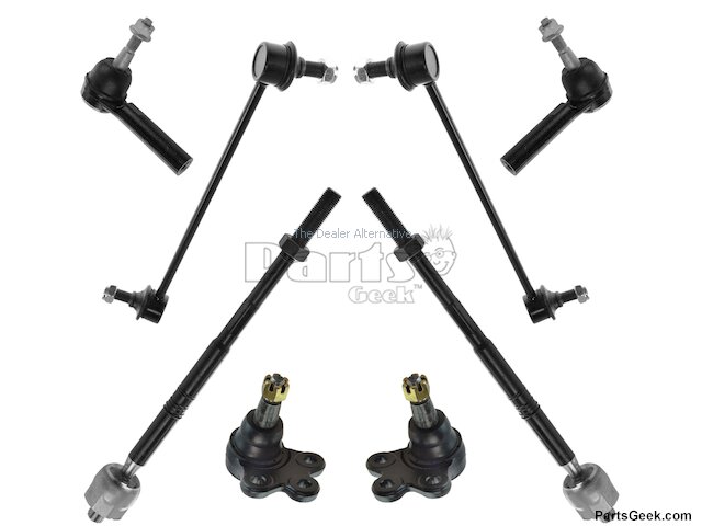 Chevrolet Equinox Ball Joint - Ball Joints - Replacement Mevotech TRQ ...