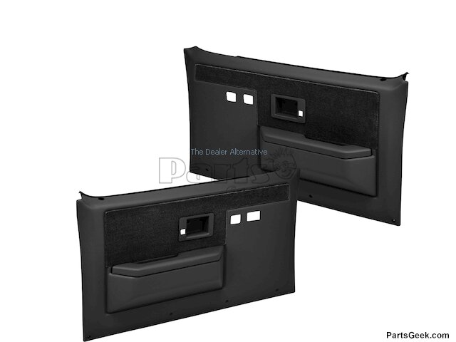 86 1986 Chevrolet C10 Door Interior Trim Panel - Body Mechanical & Trim ...