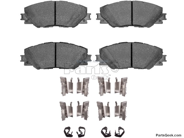 17 2017 Toyota RAV4 Brake Pad Set - Brake - AC Delco, API, Advics ...