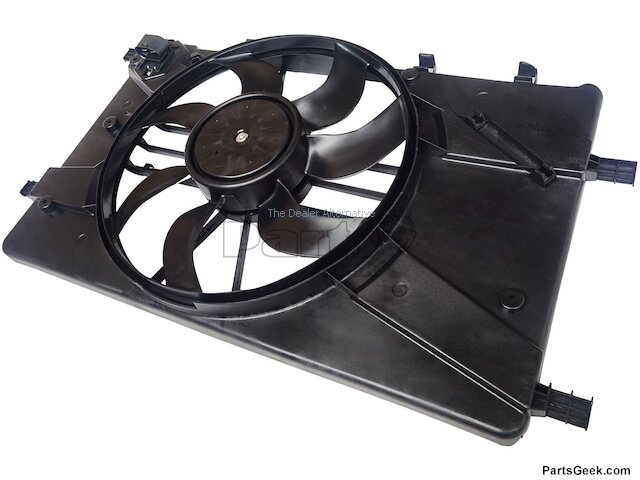 Buick Verano Radiator Fan - Cooling System - Replacement Action Crash ...