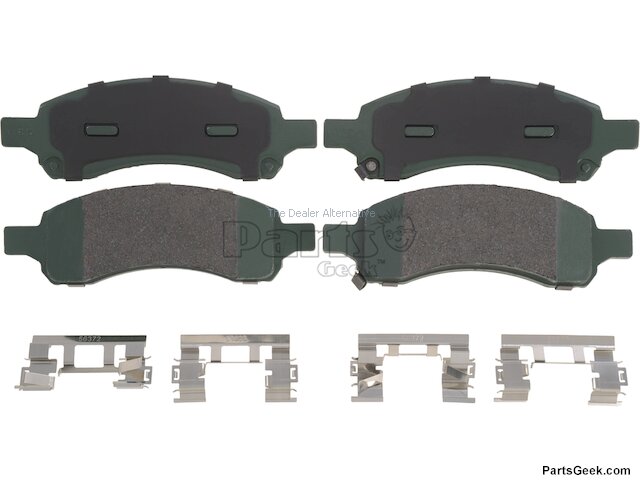 16 2016 Chevrolet Traverse Brake Pad Set - Brake - AC Delco, API ...