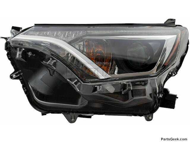 18 2018 Toyota RAV4 Headlight Assembly - Body Electrical - Action Crash ...