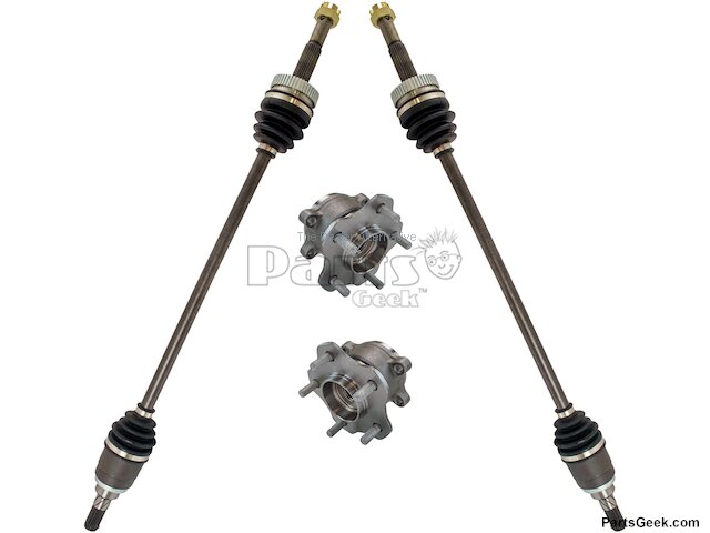 13 2013 Nissan Rogue Axle Assembly - Driveshaft & Axle - A1 Cardone ...