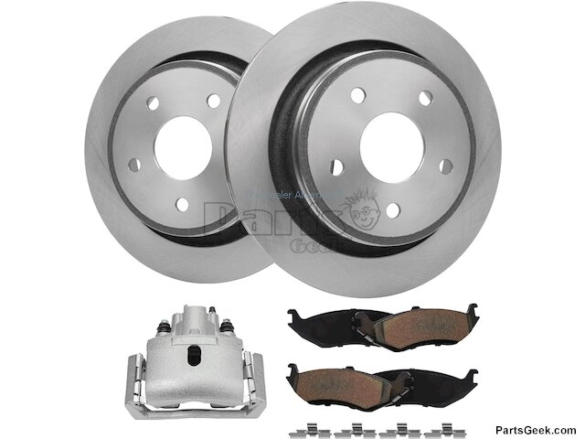 06 2006 Dodge Ram 1500 Brake Rotor - Driveshaft & Axle - AC Delco, API ...