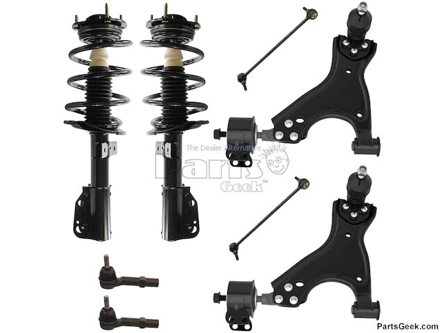 12 2012 Chevrolet Traverse Strut Assembly - Suspension - AC Delco, API ...