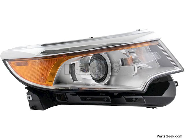14 2014 Ford Edge Headlight Assembly - Body Electrical - Action Crash ...