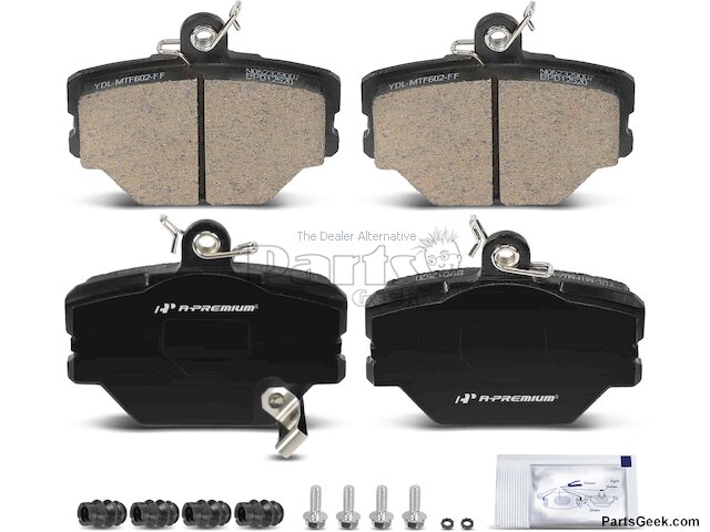 09 2009 Smart Fortwo Brake Pad Set - Brake - API, ATE, Akebono ...