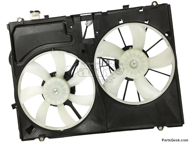 Toyota Sienna Radiator Fan - Cooling System - Replacement APDI Dorman ...