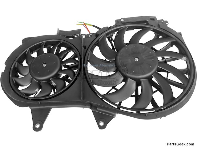 Audi A4 Quattro Radiator Fan - Cooling System - Replacement Action ...