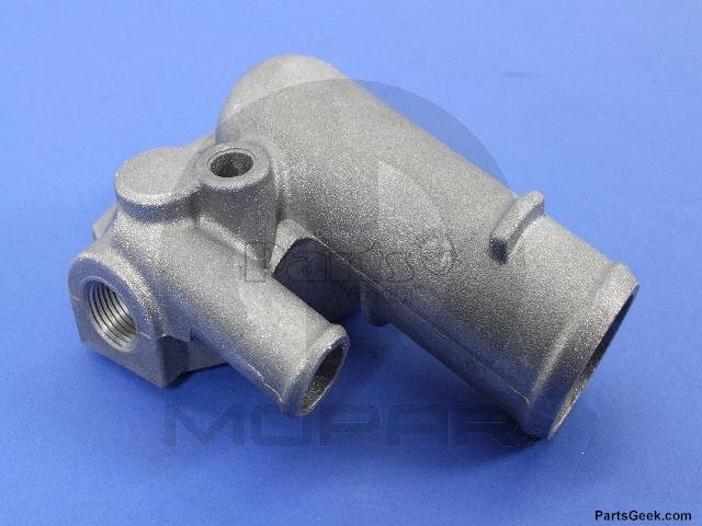Jeep Cherokee Thermostat Housing - T-Stat Housing - Replacement Dorman ...