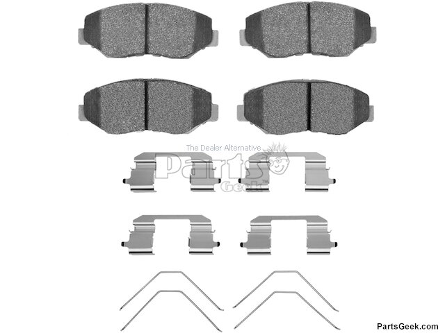 17 2017 Honda Accord Brake Pad Set - Brake - AC Delco, API, Advics ...