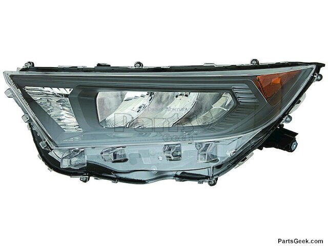 19 2019 Toyota RAV4 Headlight Assembly - Body Electrical - Action Crash ...