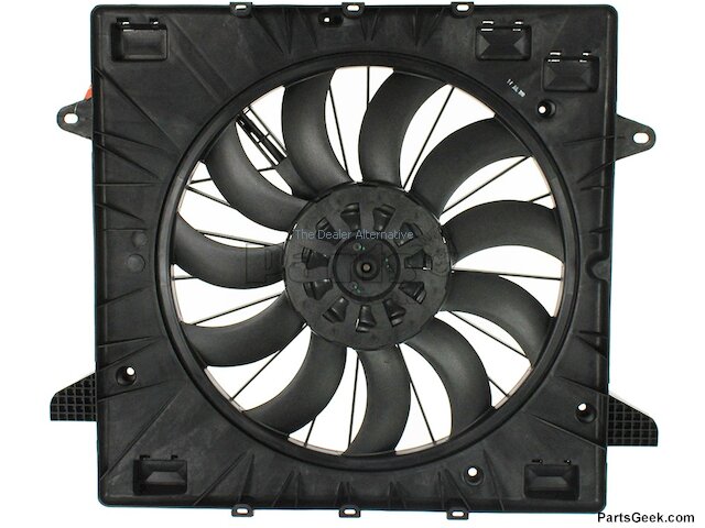 GMC Acadia Radiator Fan - Cooling System - TYC APDI DIY Solutions ...