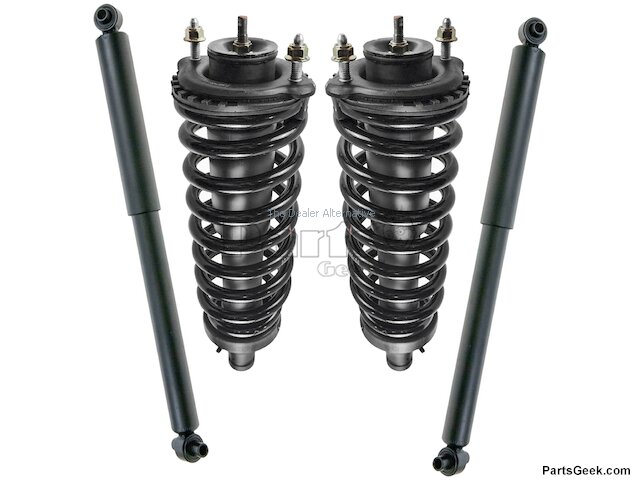04 2004 Chevrolet Trailblazer Strut Assembly - Suspension - AC Delco ...