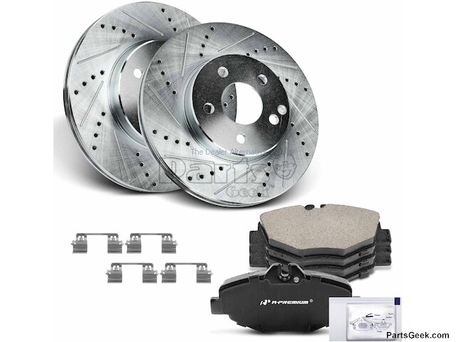 08 2008 Mercedes E350 Brake Rotor - Brake - AC Delco, API, ATE ...