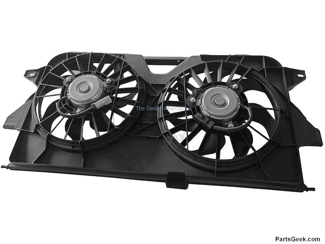 06 2006 Dodge Grand Caravan Radiator Fan Assembly - Cooling System ...