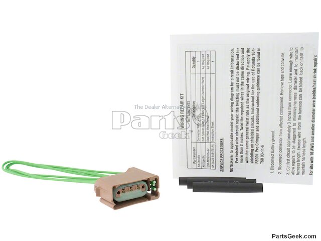 24 2024 Ford F550 Super Duty Headlight Connector - Body Electrical ...