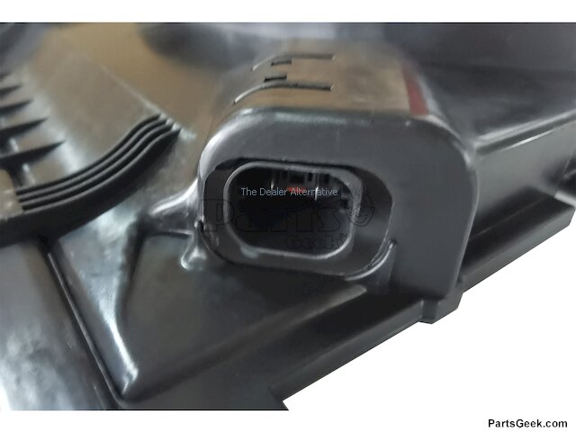 Mercedes C230 Radiator Fan - Cooling System - Replacement TYC GPD ...