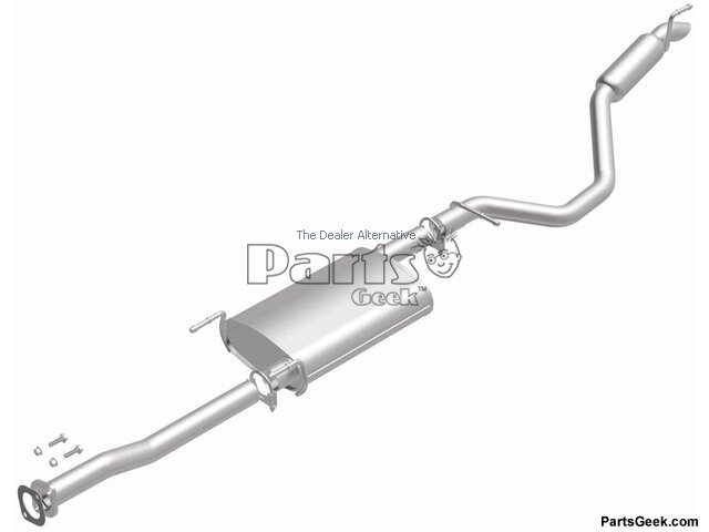 16 2016 Toyota Highlander Exhaust Resonator - Exhaust - BRExhaust ...