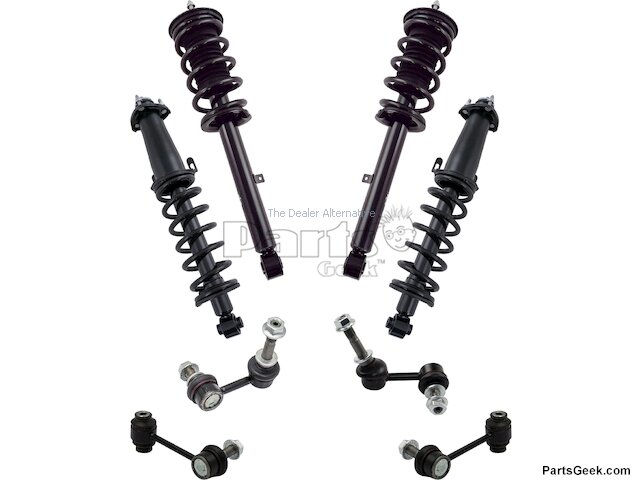08 2008 Lexus IS250 Strut Assembly - Suspension - API, Autopart Premium ...