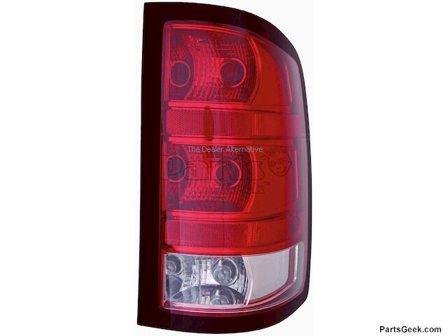 11 2011 GMC Sierra 1500 Tail Light Assembly - Body Electrical - Action ...