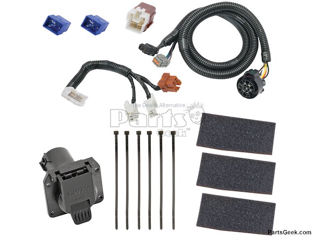 16 2016 Nissan Frontier Trailer Tow Harness - Body Electrical ...